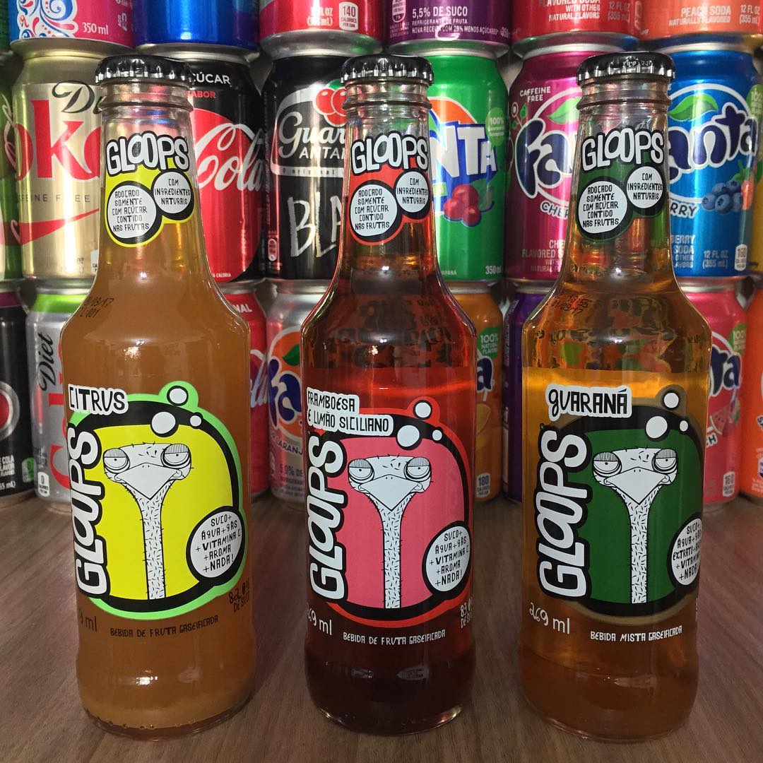 Refrigerantes Gloops – @ExperimentaIsso