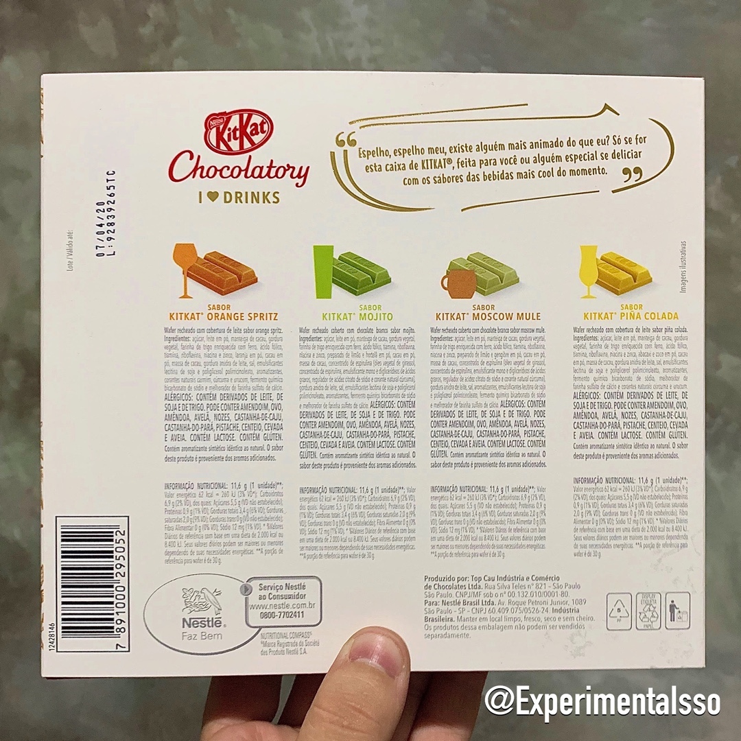 🇧🇷KitKat Drinks 😅 – @ExperimentaIsso