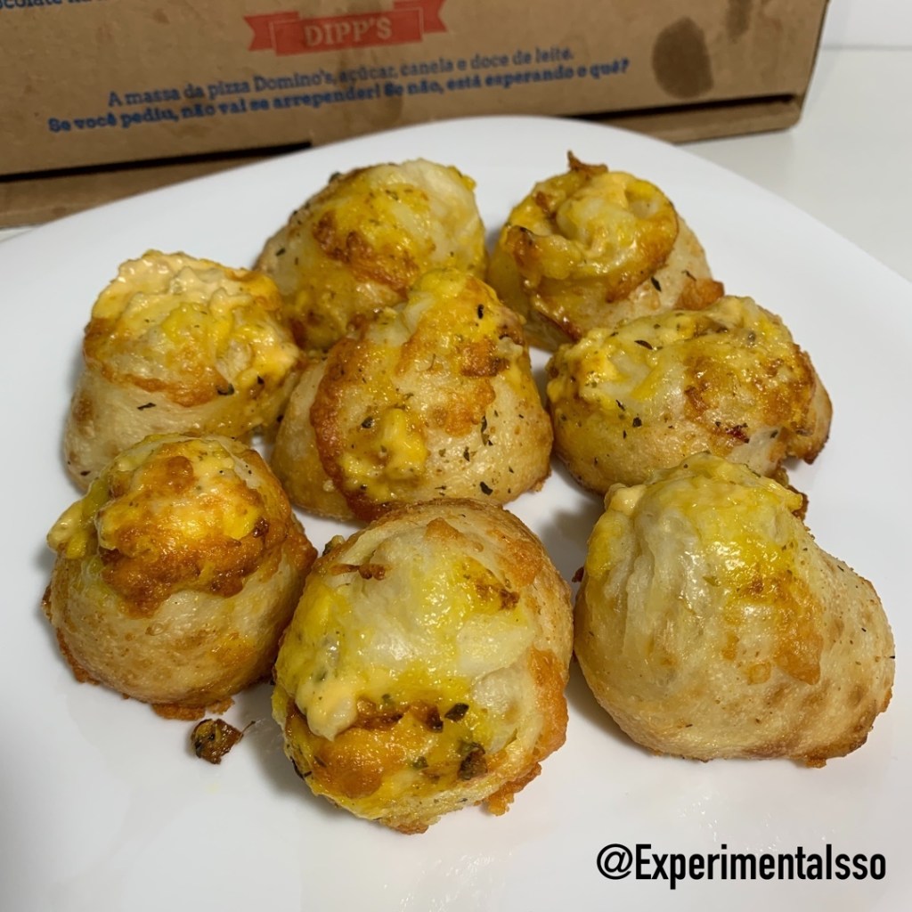 Domino’s Alho Roll 👌 – @ExperimentaIsso