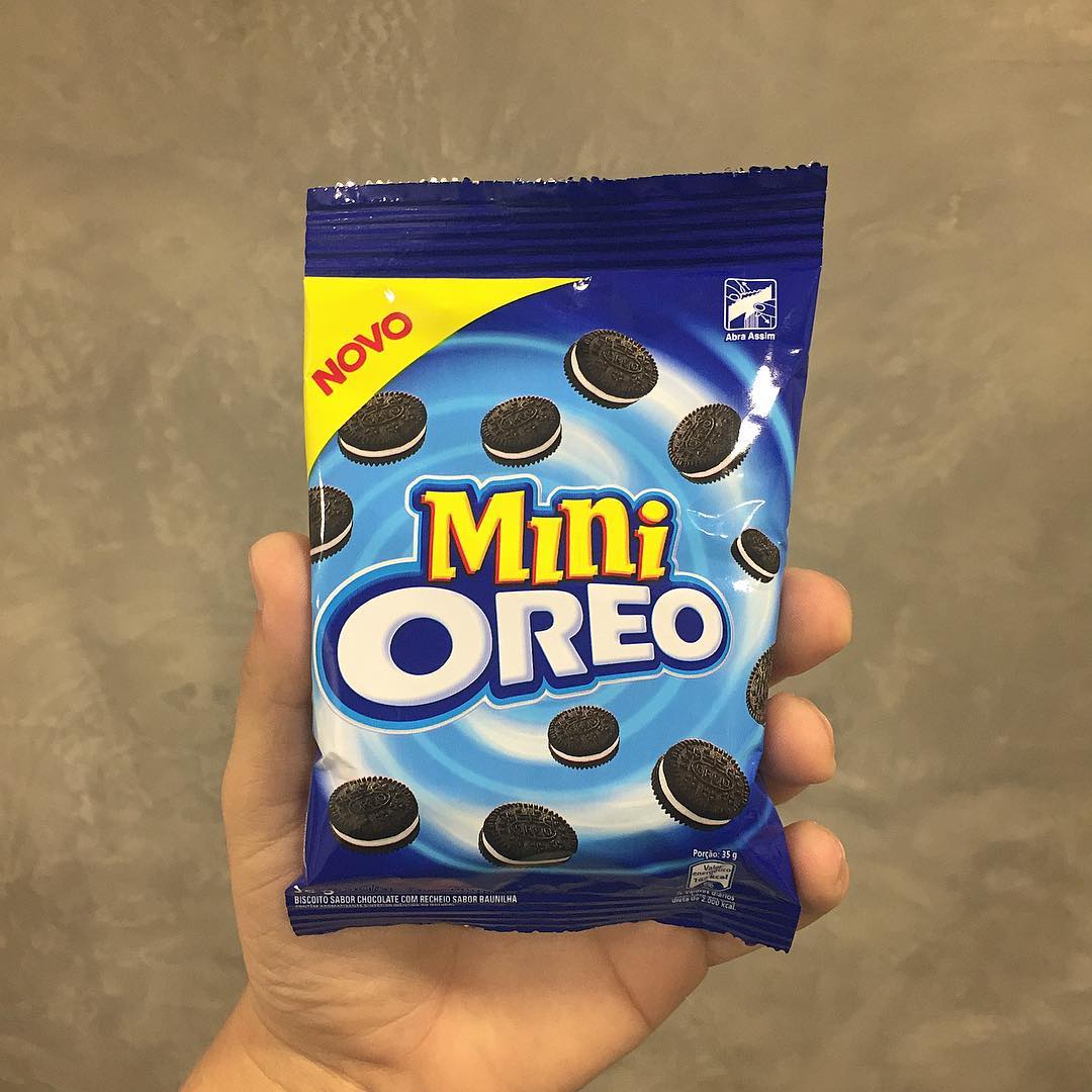Mini Oreo no Brasil (Lançamento 2018) – @ExperimentaIsso