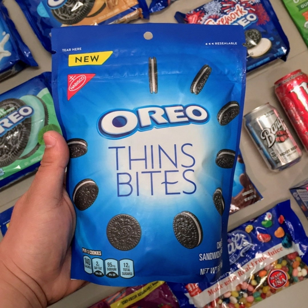 🇺🇸Oreo Thin Bites (Lançamento 2018) – @ExperimentaIsso