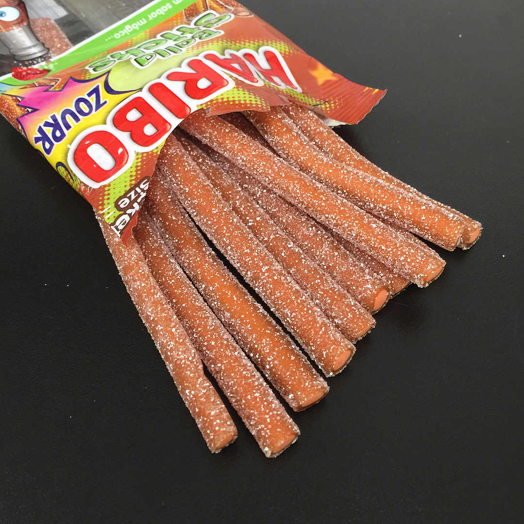 Haribo Balla Sticks COla e Laranja – @ExperimentaIsso