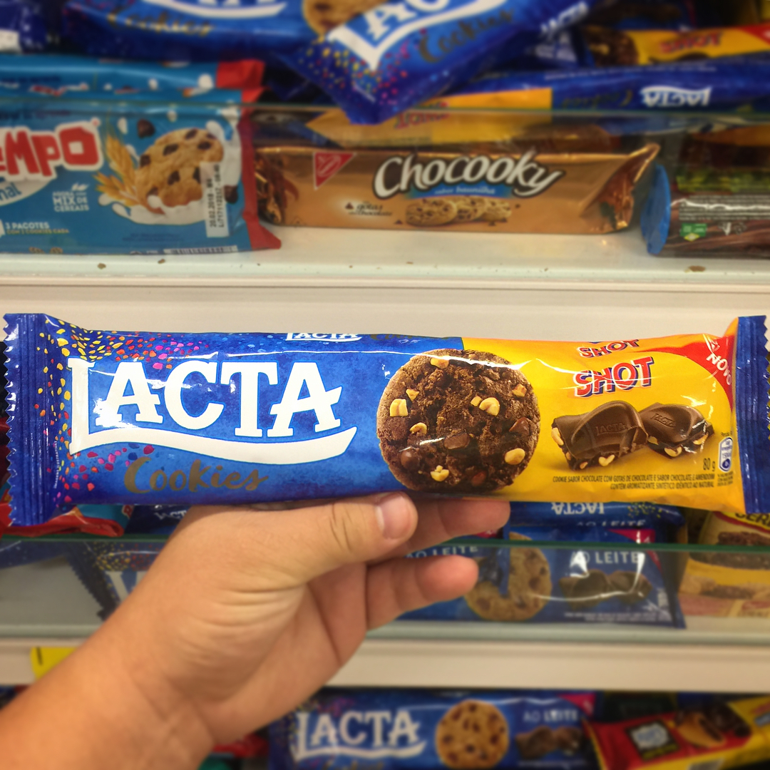 Lacta Cookies Shot – @ExperimentaIsso