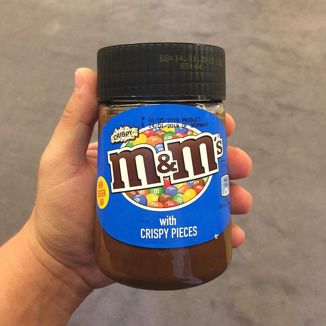 m&m’s Spread With Crispy Pieces – @ExperimentaIsso