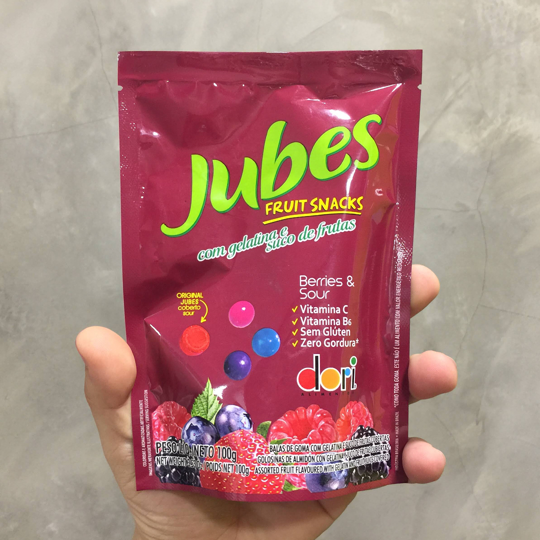 Jubes Fruit Snacks Berries & Sour – @ExperimentaIsso