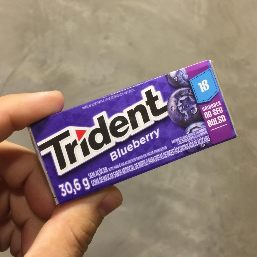 Trident Blueberry (Lançamento 2018) – @ExperimentaIsso