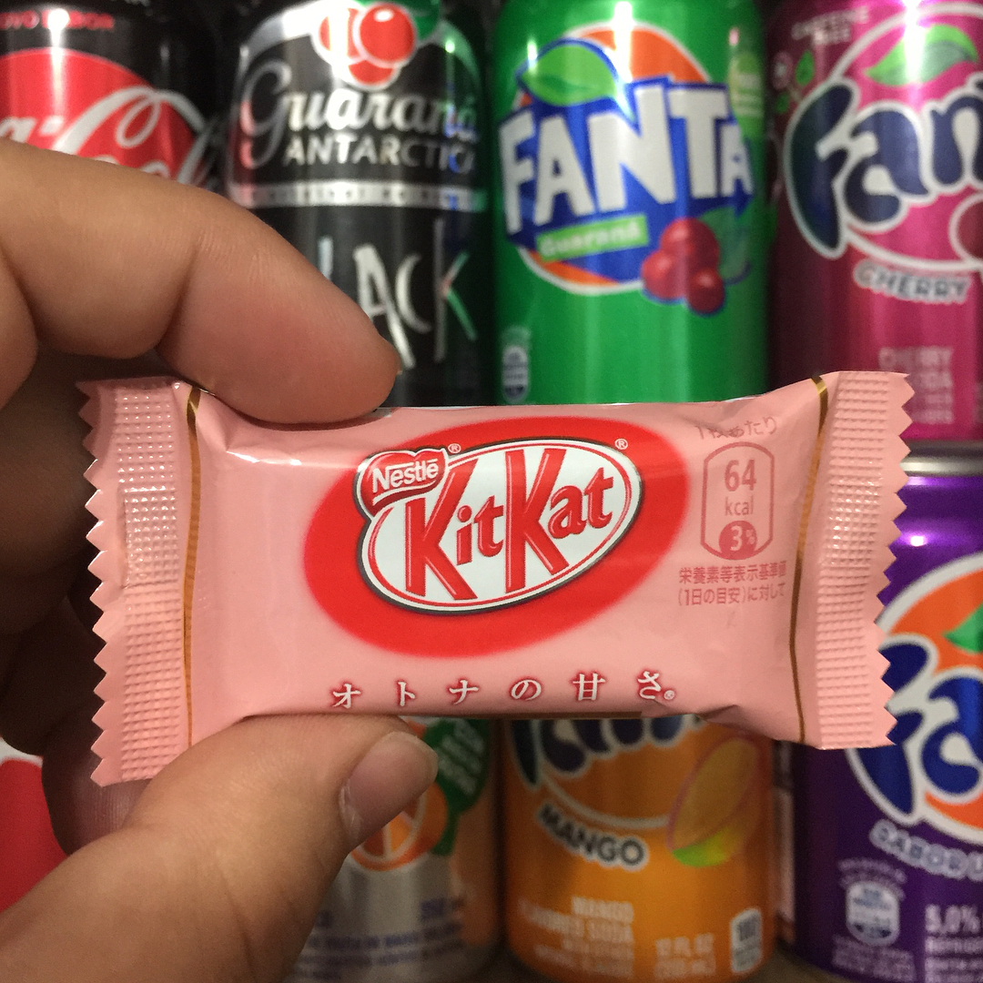 KitKat de Framboesa! 😲 – @ExperimentaIsso