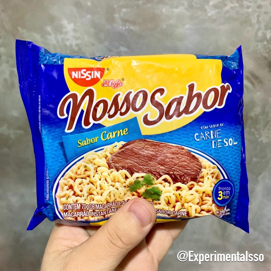 🇧🇷Nissin Miojo Nosso Sabor Carne de Sol – @ExperimentaIsso