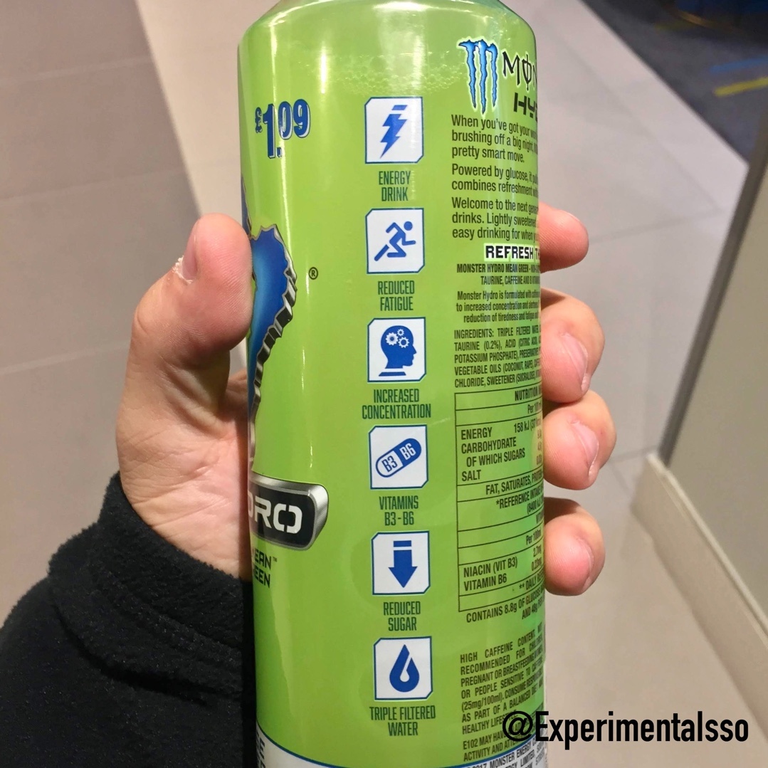 🇬🇧Monster Hydro Mean Green⚡️(UK) – @ExperimentaIsso