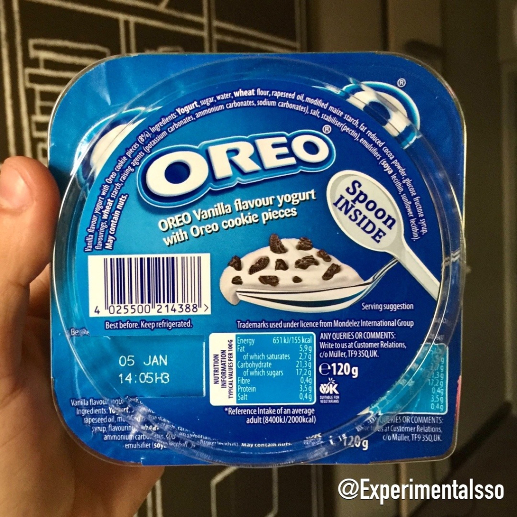 🇬🇧Iogurte de Oreo 🤔 – @ExperimentaIsso