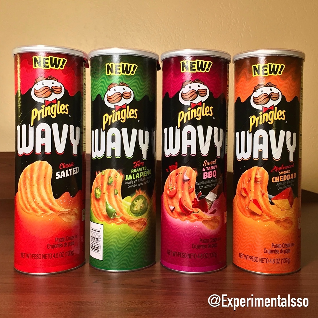 🇺🇸Pringles Wavy (Versão Americana) 😋 – @ExperimentaIsso