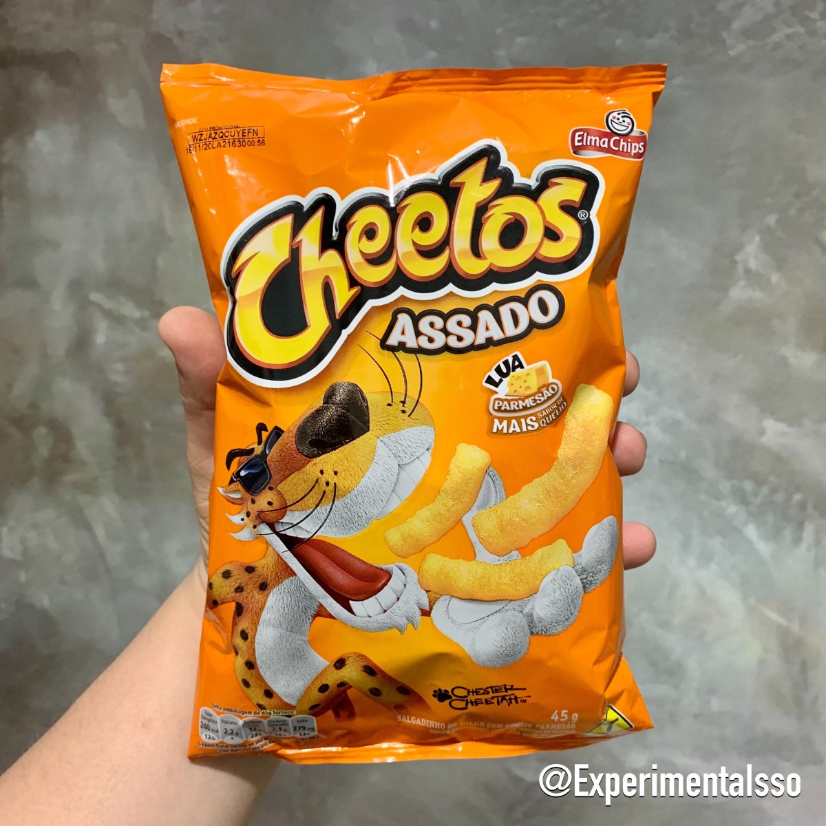 🇧🇷Cheetos Lua – Sabor Parmesão – @ExperimentaIsso