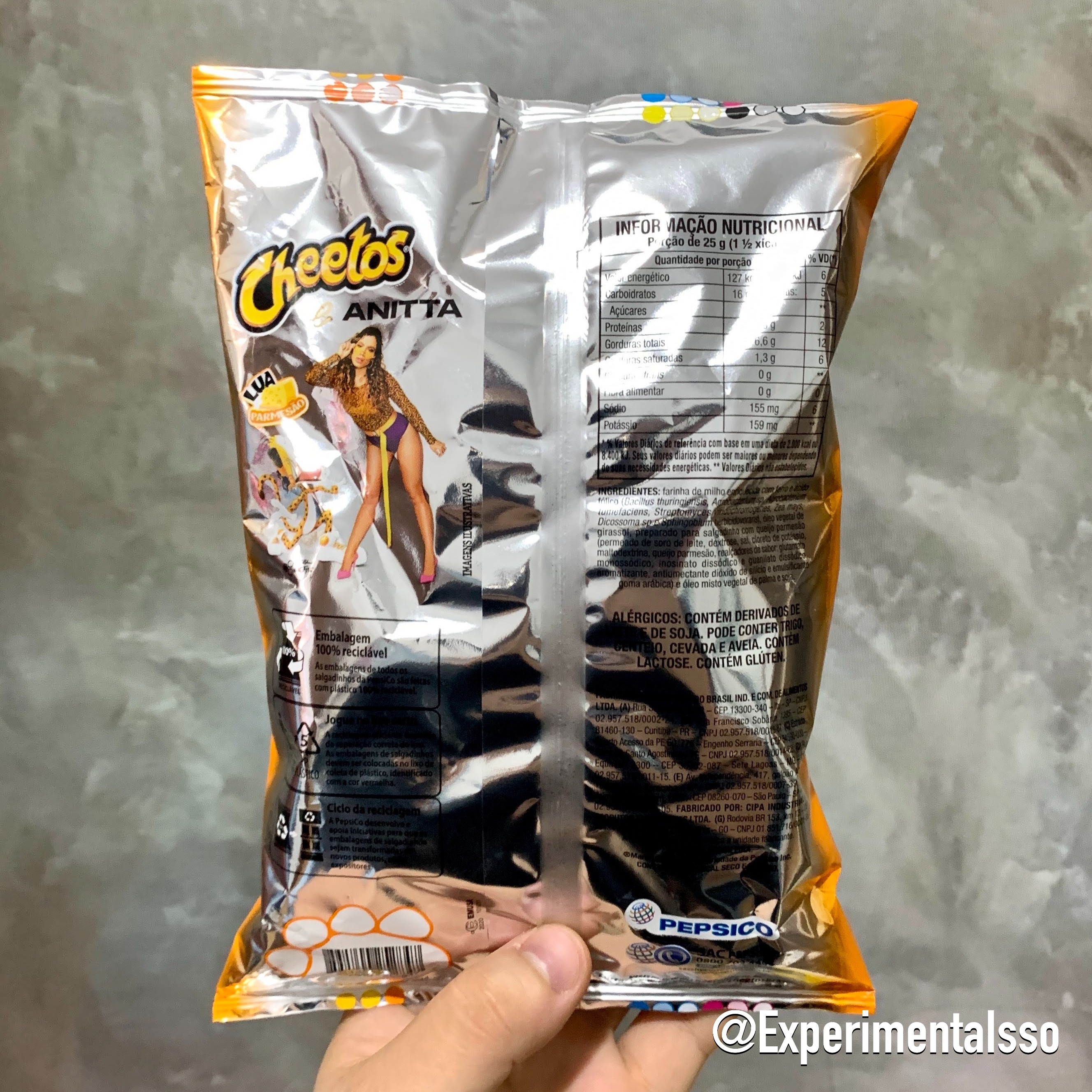 🇧🇷Cheetos Anitta (Edição 2019/2020) – @ExperimentaIsso