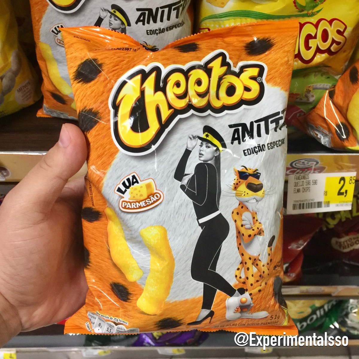 🇧🇷Cheetos Anitta (Edição 2018) – @ExperimentaIsso