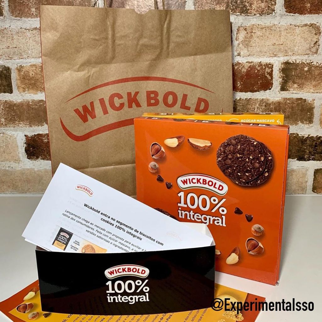 🇧🇷Cookies 100% integrais da Wickbold🍪 – @ExperimentaIsso