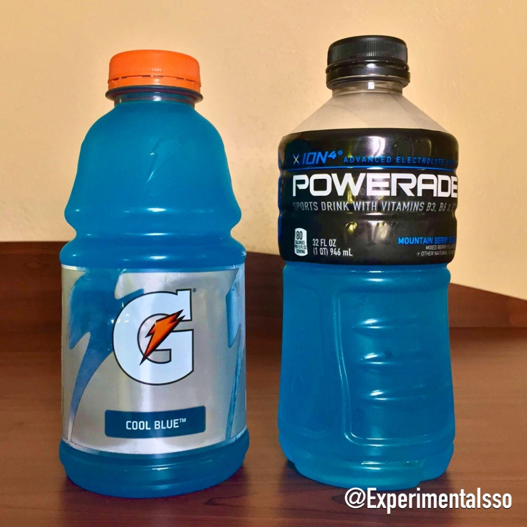 🇺🇸Gatorade ou Powerade? 😁 – @ExperimentaIsso