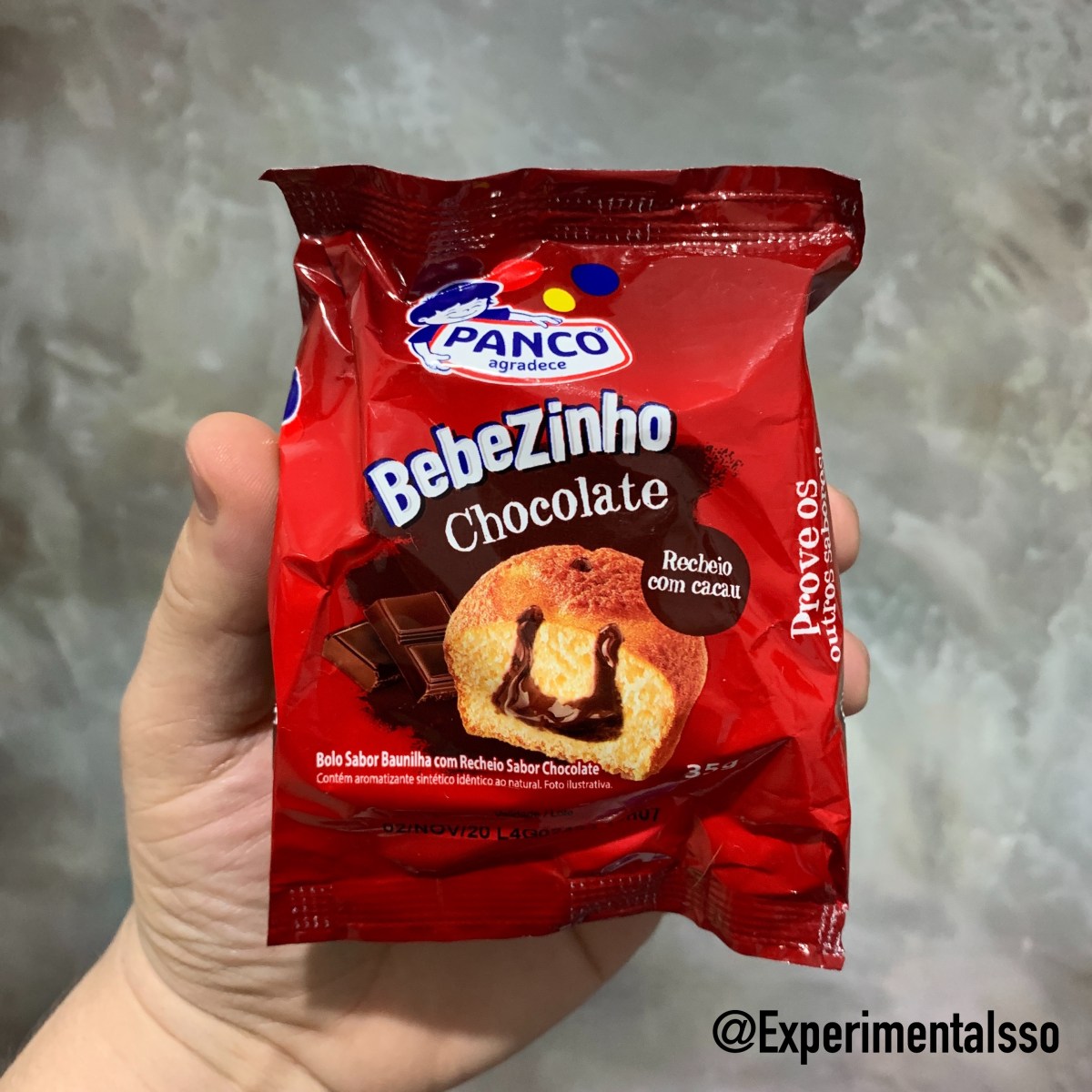 🇧🇷Panco Bebezinho Chocolate – @ExperimentaIsso