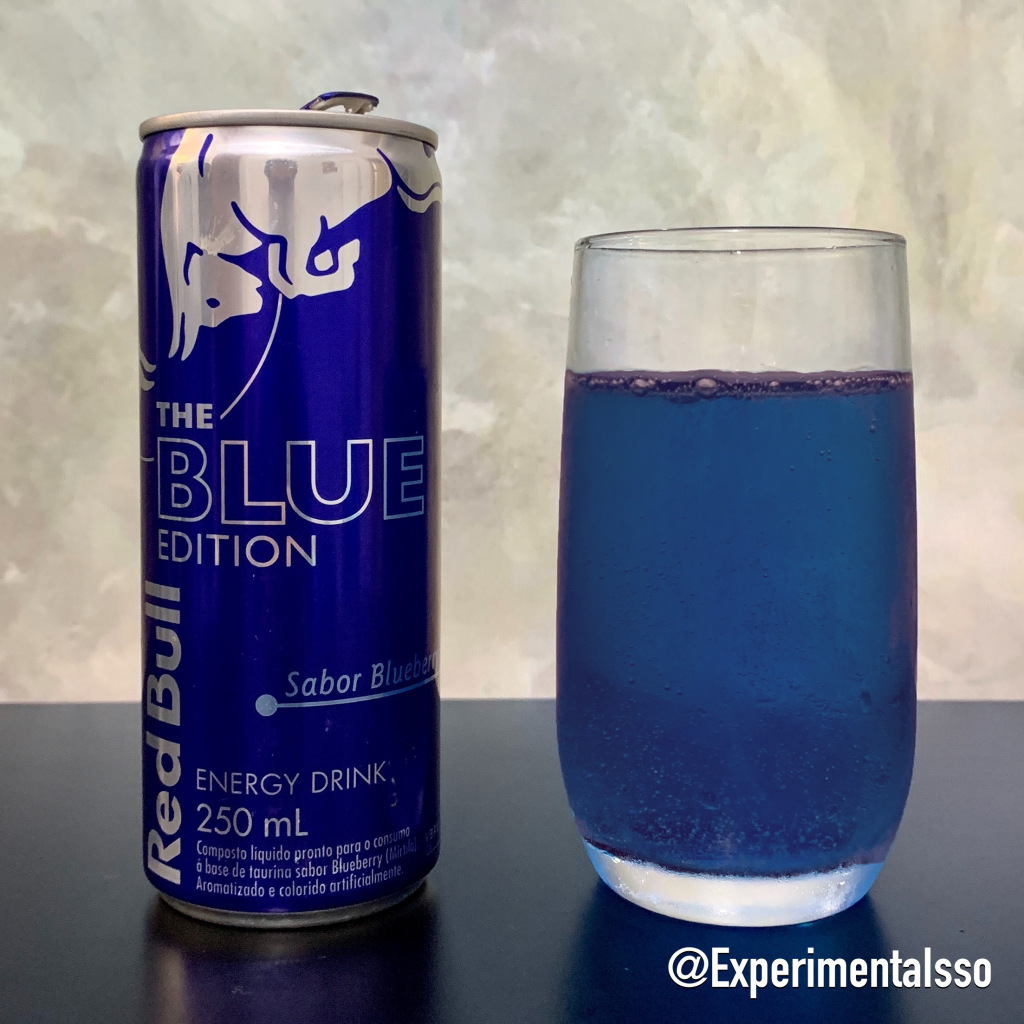 🇧🇷Red Bull – The Blue Edition – Sabor Blueberry (2017) – @ExperimentaIsso