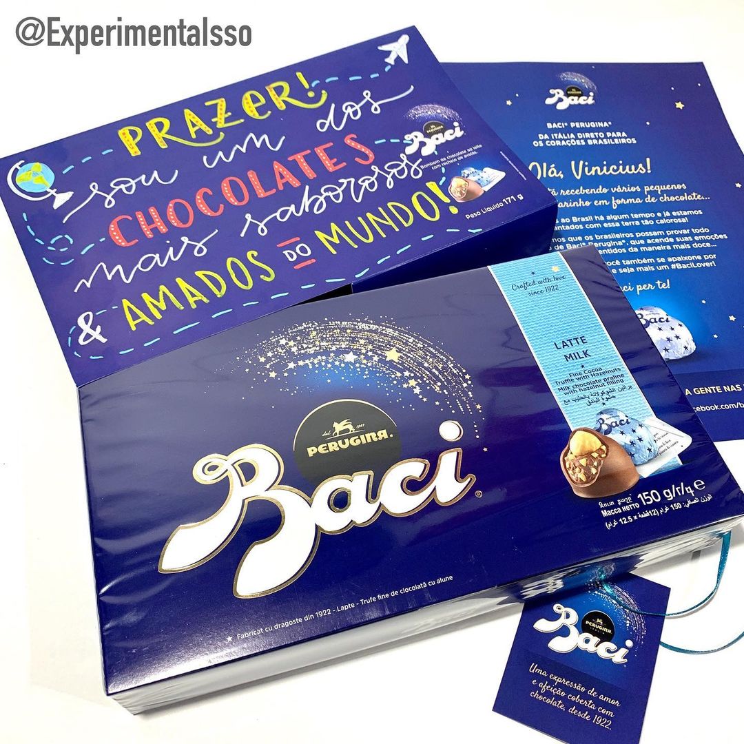 🇧🇷Baci Perugina Milk (Ao leite) – @ExperimentaIsso