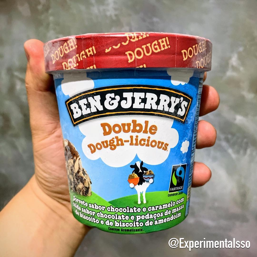 🇧🇷Ben & Jerry’s Double Dough-licious 😋 – @ExperimentaIsso