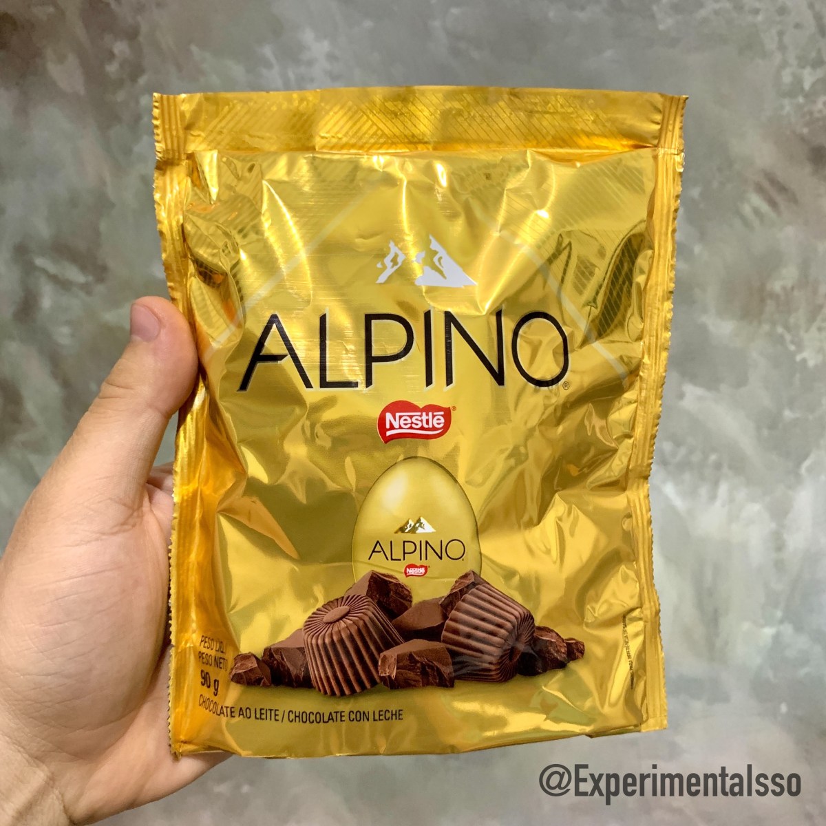 🇧🇷Nestlé – Mini Ovos Alpino (Brasil, 2021) – @ExperimentaIsso