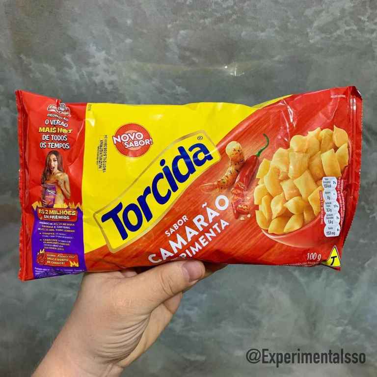 Lista de todos os sabores de Torcida – @ExperimentaIsso