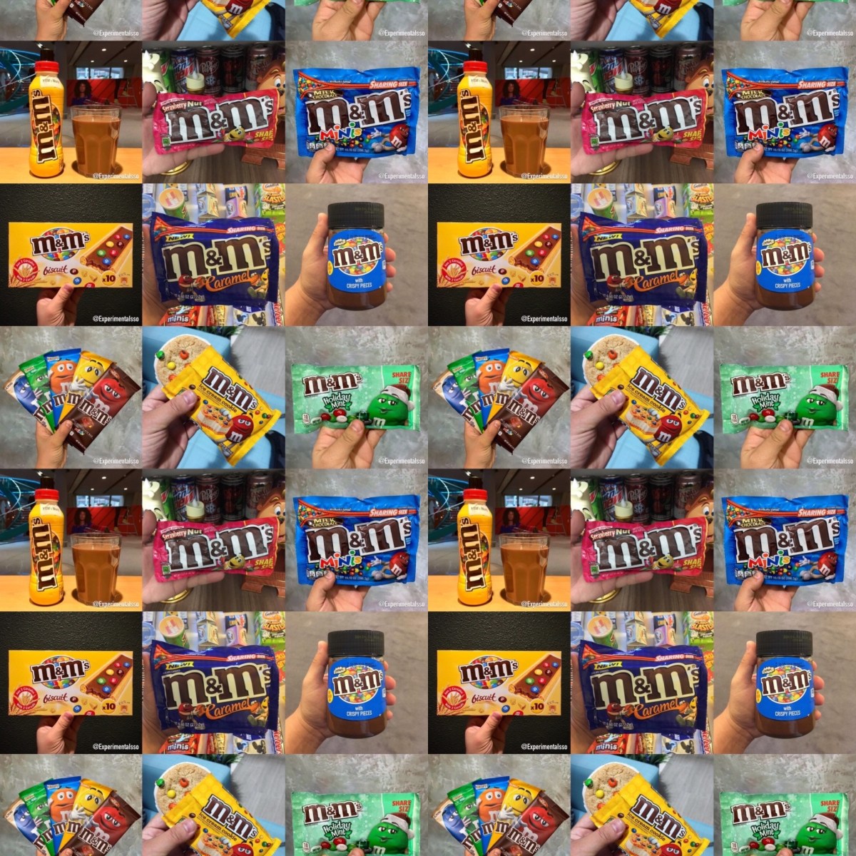 Lista de sabores de M&M’S – @ExperimentaIsso