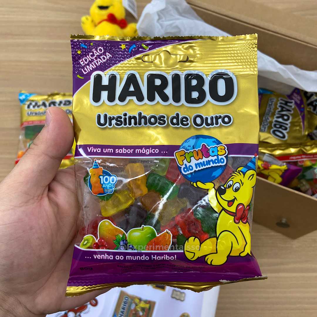 Haribo Frutas do Mundo – @ExperimentaIsso