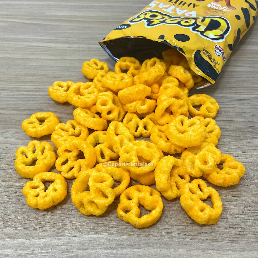 Cheetos Patas com Anitta sabor Cheddar Wow (Edição 2022) – @ExperimentaIsso