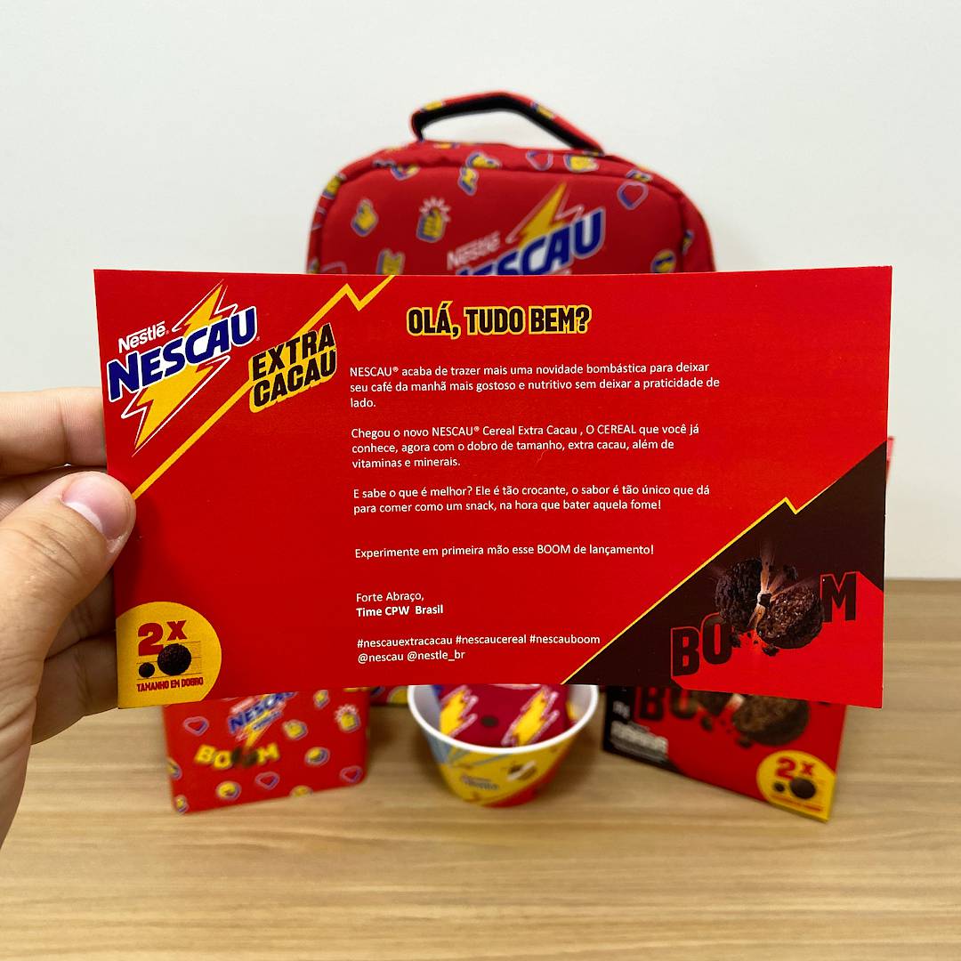 Novo Cereal Nescau Boom Extra Cacau da Nestlé – @ExperimentaIsso