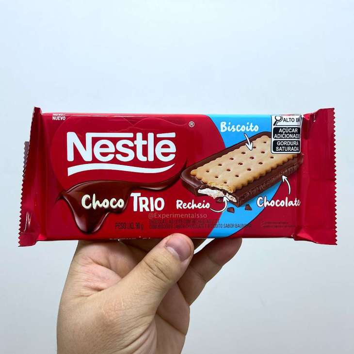 Novo Nestlé ChocoTrio – @ExperimentaIsso