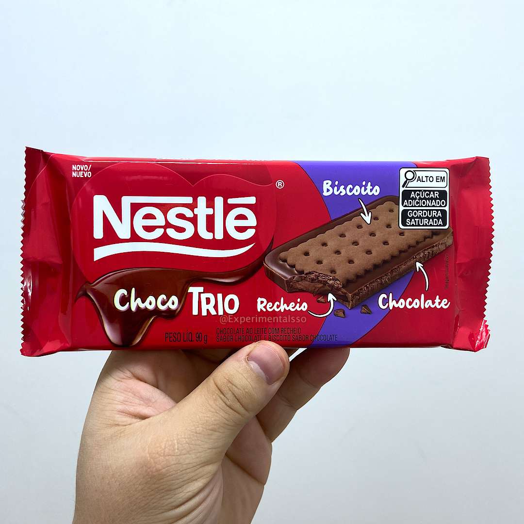 Novo Nestlé ChocoTrio – @ExperimentaIsso