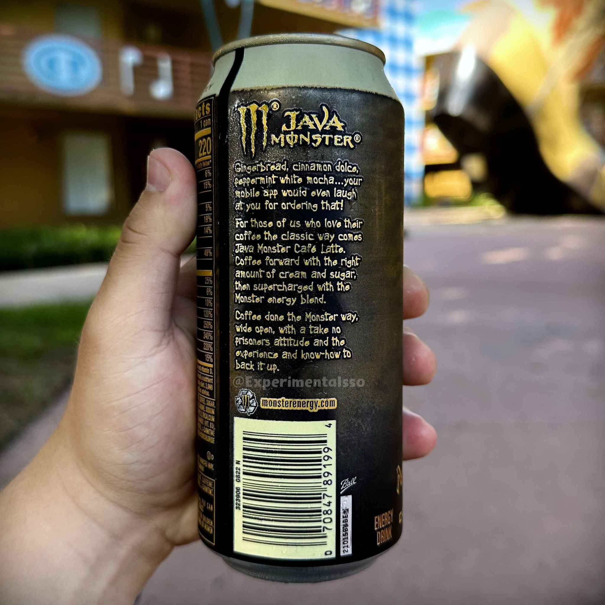 Experimentando Monster JAVA Café Latte nos Estados Unidos: Vale a Pena ...