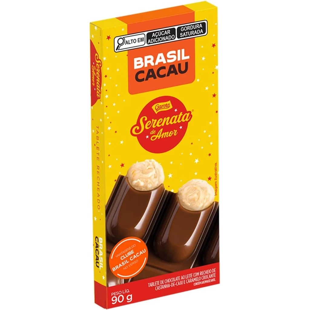 Nova Barra de Chocolate Recheada Baton: A Brasil Cacau Acertou em Cheio ...